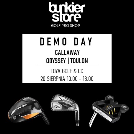 » Callaway & Odyssey Demo Day + TrackMan Academy - spaceopen.pl